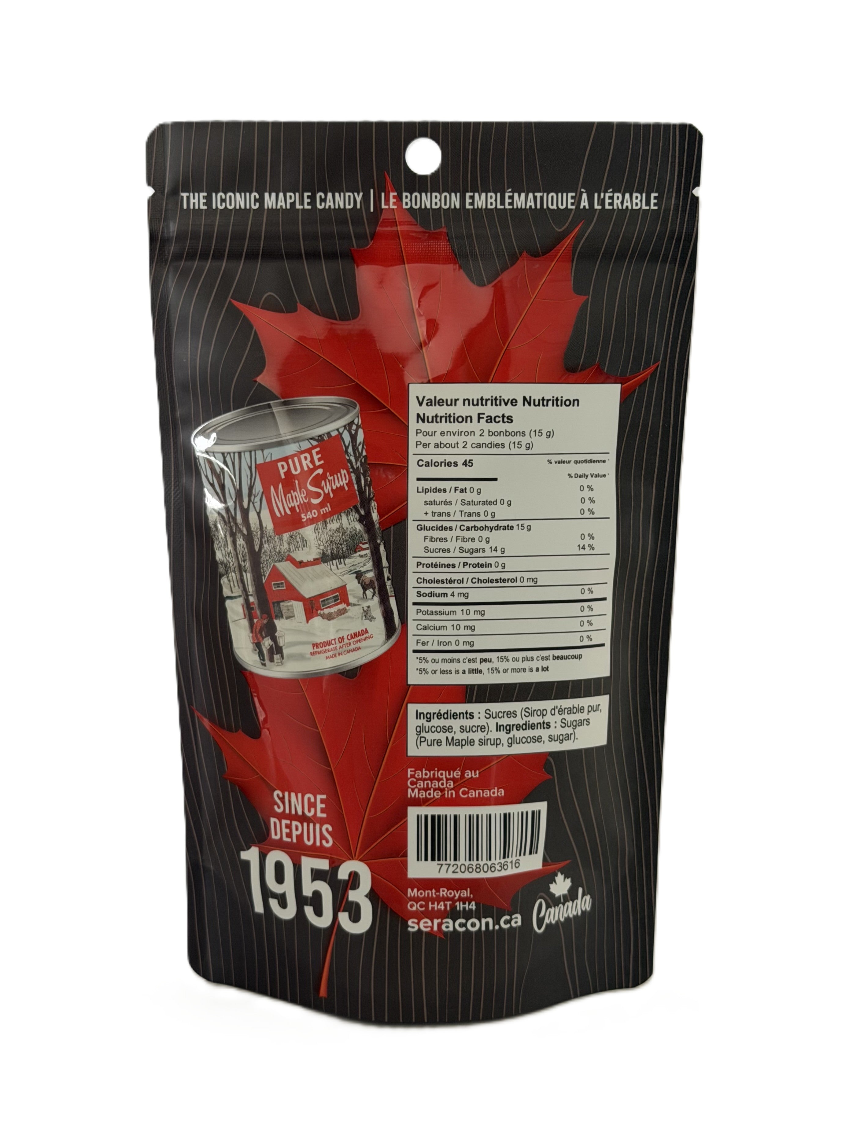 Maple Syrup Candies 100% pure - 100g